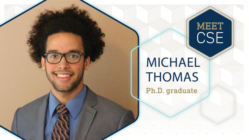 Graduate Q&A: Michael M. Thomas | College of Computing